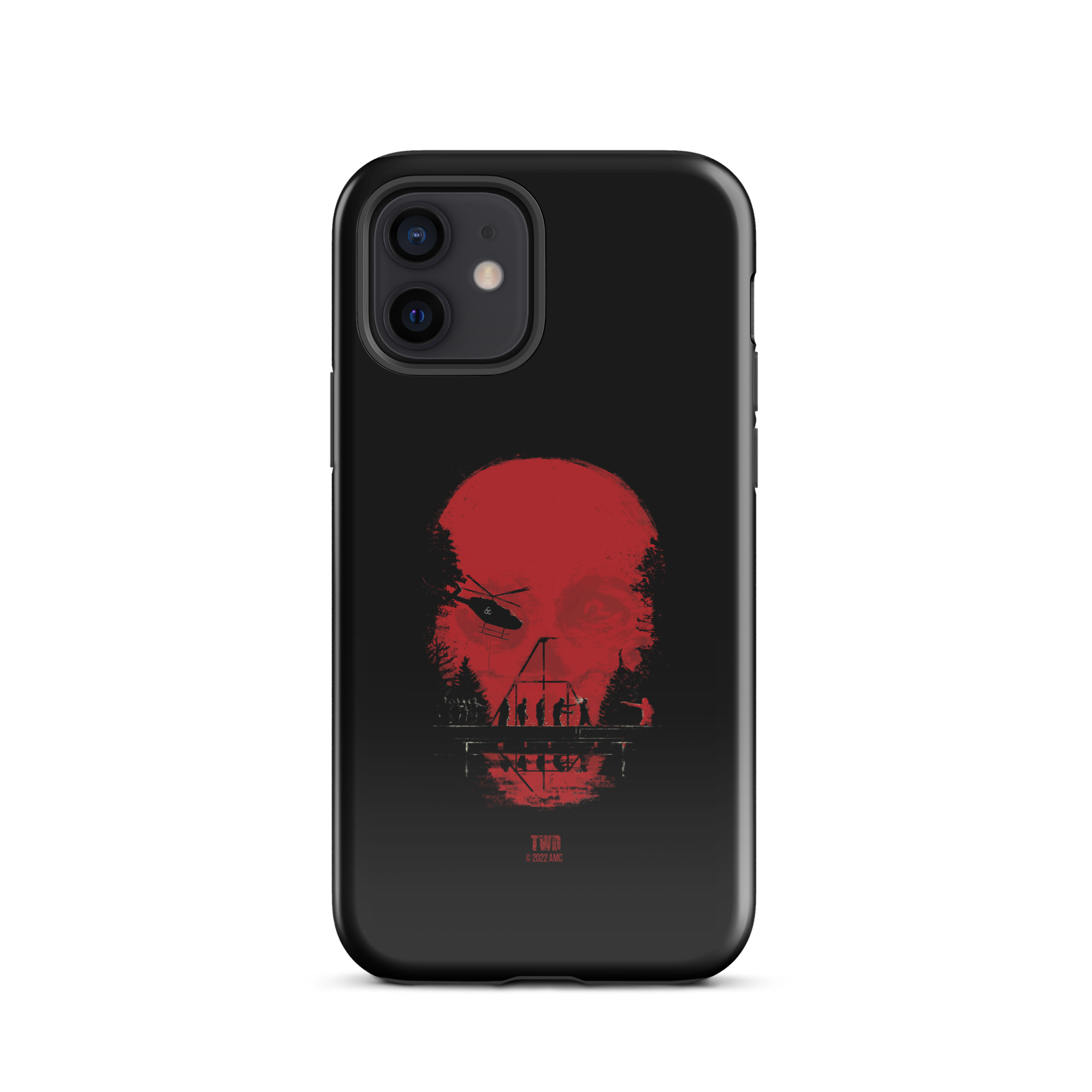 The Walking Dead Skull Tough Phone Case - iPhone