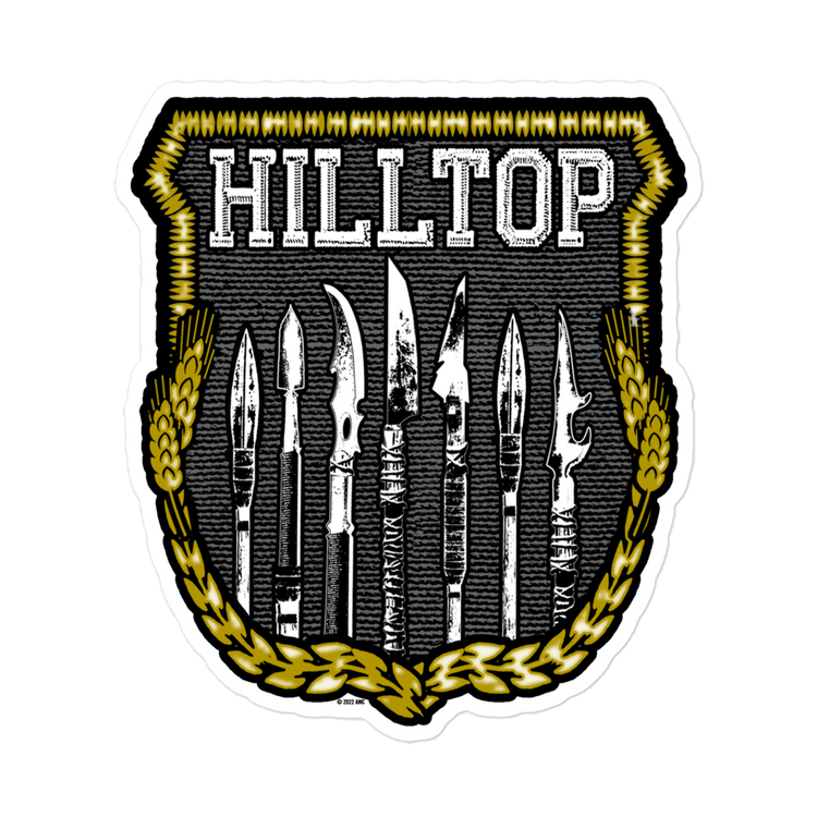 The Walking Dead Hilltop Die Cut Sticker