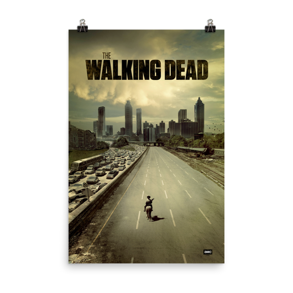 The Walking Dead Season 1 Key Art Premium Satin Poster – The Walking ...